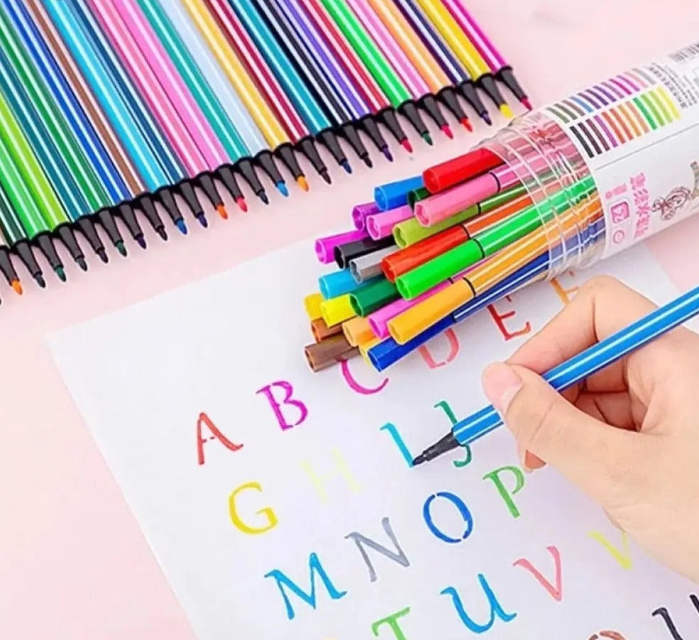 12 Pcs Water Color Pen – Martix