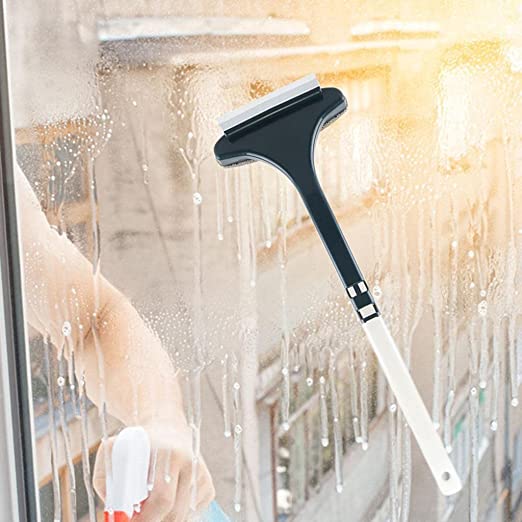 Double Sided 2 in 1 wiper with dust brush – Martix